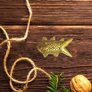 Ekaant Brass Vaastu Fish Showpiece | Vastu Fish | Vastu Dosh Nivaran ...