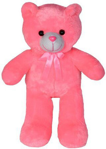UPM Soft teddy bear 2 feet pink 61 cm teddy - 61 cm - Soft teddy bear 2 ...