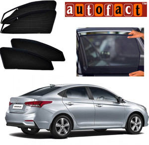 Autofact Rear Window, Side Window Sun Shade For Hyundai Verna Price in ...