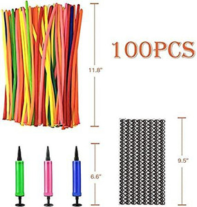 Flipkart.com | kidspop Solid 100 PIECE KIDS INJOY TB BALLOON WITH AIR ...