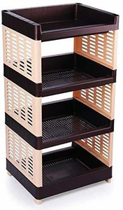 AK HUB Utensil Kitchen Rack Plastic Multipurpose Use 4 Compartments ...