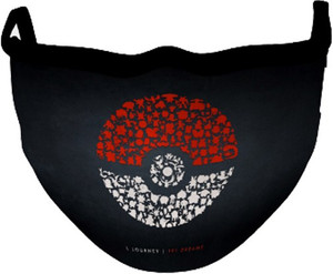 WE BLEED INDIA Pokeball Pokeball Cloth Mask Price in India - Buy WE ...