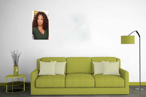 Oprah Winfrey Sticker Poster|Famous Actress & Talk Show Host Sticker ...