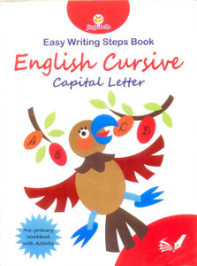 English Cursive Writing Book Capital, Easy Writing Steps Book, How To ...