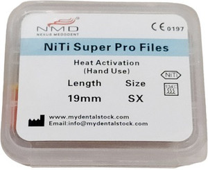 NMD NEXUS MEDODENT Dental Super Niti Hand Protapred Golden File (SX ...