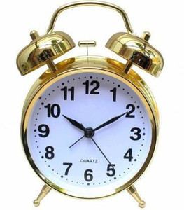 NHP TRADERS Analog Gold Clock Price in India - Buy NHP TRADERS Analog ...