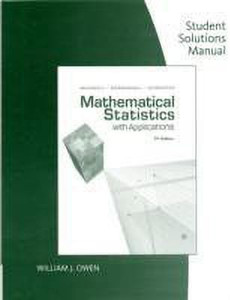 Student Solutions Manual for Wackerly/Mendenhall/Scheaffer's ...
