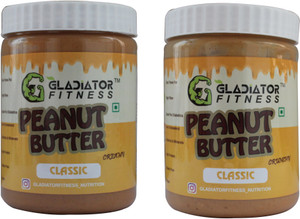Gladiator Fitness Classic (Creamy + Crunchy) comboo Peanut Butter ...