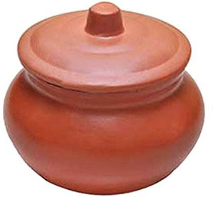 MITTICOOL CLAY CURD POT 500 ML Pot 16.6 cm, 16.6 cm, 12.9 cm diameter 0 ...