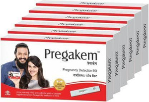 pregakem Pregnancy Test Card 6 Test Digital Pregnancy Test Kit Price in ...