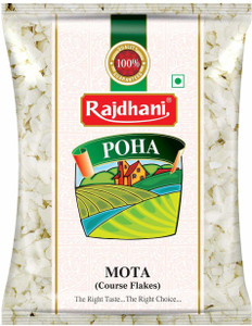 Rajdhani Poha Mota, 500g Poha Price in India - Buy Rajdhani Poha Mota ...