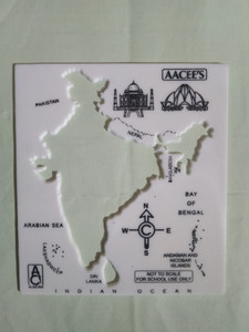 AISH INDIA MAP OUTLINE CRAFT STENCIL AR003 INDIA MAP SCHOOL CRAFT ...