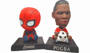 Daiyamondo Avenger Spider Man With Football player Pogba Big Size ...