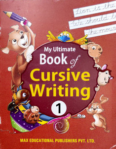 Book of Cursive Writing class -1: Buy Book of Cursive Writing class -1 ...