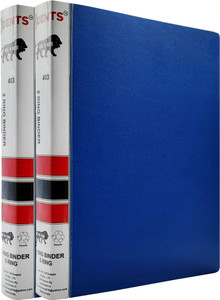 Flipkart.com | JDENTS Plastic Ring Binder File 2D Full Scape Size Tough ...