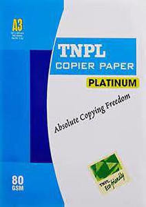 Flipkart.com | TNPL NO : 1 SERIES UN RULED A3 80 gsm A3 Paper - A3 Paper