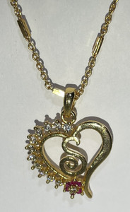 siddhnath S letter locket pendants Alphabet Name Gold Plated Alloy New ...