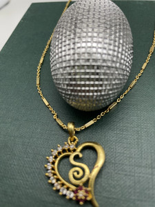 siddhnath S Letter mangalsutra Alphabet Name Gold Plated New Collection ...