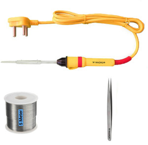 W Wadro Soldering Iron Kit with 5 Meter Solder Wire & Tweezer 25 W ...