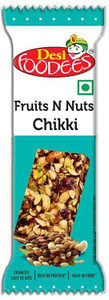 Desi Foodees Fruit N Nut Chikki | Healthy and Crunchy Family Pack| Box ...