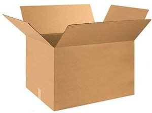 Dcgpac Corrugated Cardboard Primo Brown Cube Box, 5Ply, 30x20x18 inches ...