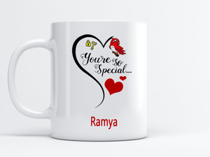 MM9E You Are So Special Ramya Printed Coffee , I Love You Ramya , Ramya ...