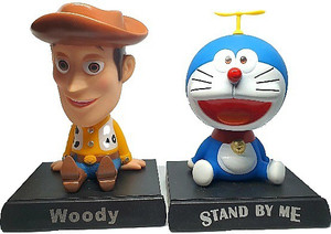 Daiyamondo Woody With Japanese Cartoon Doremon Big Size Bobble Head ...