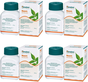 HIMALAYA Neem Skin Wellness 60 Tablet (Pack of 4) Price in India - Buy ...