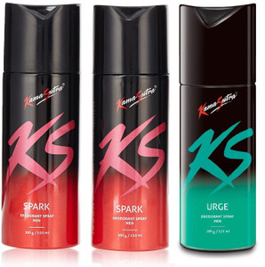 Kamasutra ks spark, spark & urge Deodorant Spray - For Men - Price in ...