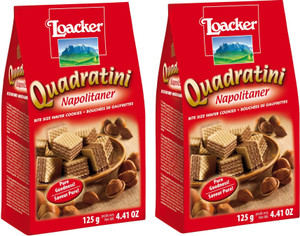 LOACKER Quadratini Napolitaner 125g Waffles Price in India - Buy ...
