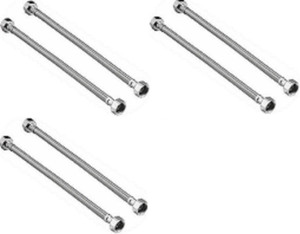 Hercai 304 Stainless Steel Connection Pipe 24 Inches Set Of 6 Hose Pipe ...