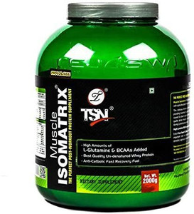 tejaswa sports nutrition TSN Muscle Isomatrix 2kg Whey Protein Price in ...