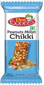 Desi Foodees Peanut Millet Chikki|Healthy and Crunchy Family Pack ...