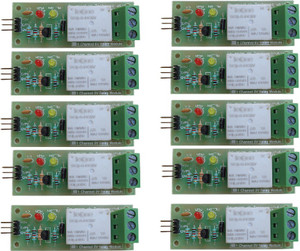 ScienceLab Technosolutions Set of 10 - [ Single Channel, 5V 10A relay ...
