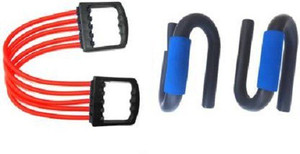 KGDA Chest expander & push up bar combo Fitness Accessory Kit Kit - Buy ...