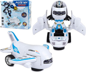 HALO NATION Bump and Go Transforming Aircraft to Robot Toy with 3D ...