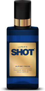 LAYER'R Shot Alpine Fresh Body Spray for Men Body Spray - For Men ...