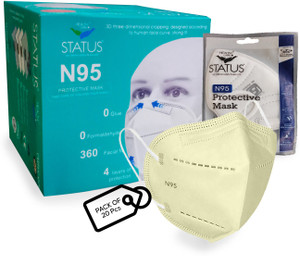 STATUS WHO/ISI/CE/DRDO/BIS Approved N95 Mask For Protection from ...