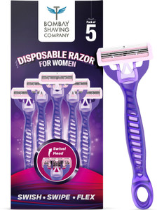 BOMBAY SHAVING COMPANY Hair Removal Razor with Aloe Strip for Women ...