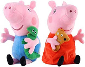 DREAMS CREATIONS pappa pig george pig family soft toys for girls kids ...