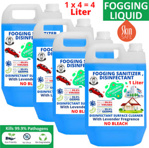 the man choice Disinfectant FOGGER Sanitizer Liquid for FOOGING MACHINE ...