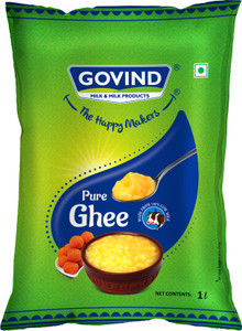 Govind Milk and milk products Pure Ghee Pouch Price in India - Buy ...