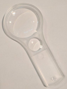 pullox Lens 12X 6X Unbreakable Clear View Mini Sturdy Hand Magnifying ...