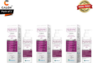 HYDRONIC Moisturizing Lotion for Dry & Very Dry skin pack of 3 - Price ...