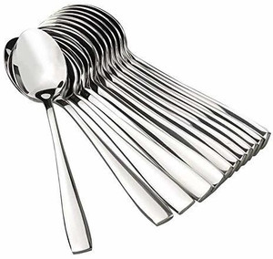 T-KA108 Stainless Steel Tea Spoons with Round Edge, Tableware, (Set of ...