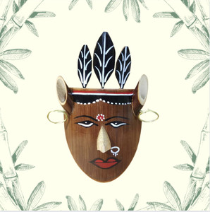 YELLOWHILLS Bamboo Naga Mask Female ( Raksha Mask ) Price in India ...