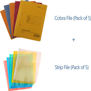 Flipkart.com | Msquare Supplies Cardboard, Plastic Spring Board File ...