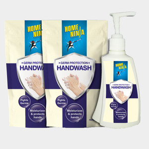HOME NINJA Germ Protection Handwash 200Ml(1 Pack) 180Ml (Pack Of 2 ...