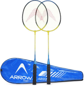 ArrowMax WIDE BODY ALUMINIUM RACKET SET OF 2 PCS ( AB-333 BLUE) BY ONE ...
