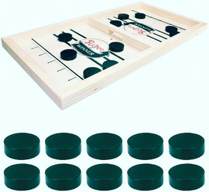 ASHVI CITY Fastest Finger Sling Puck Game 56 Party & Fun Board Game ...